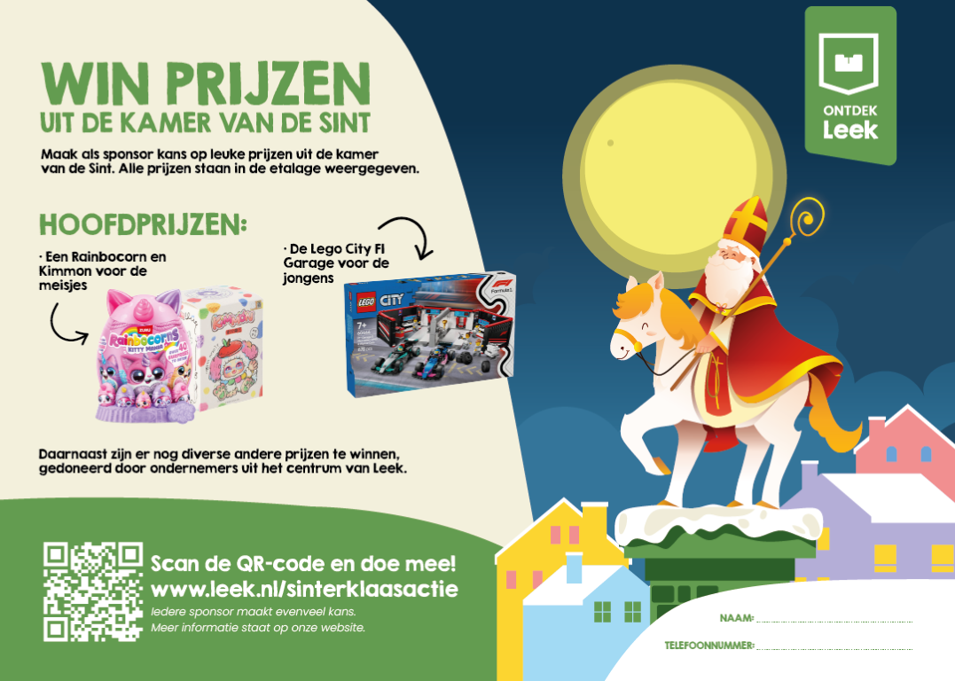 Sinterklaasactie - Ontdek Leek